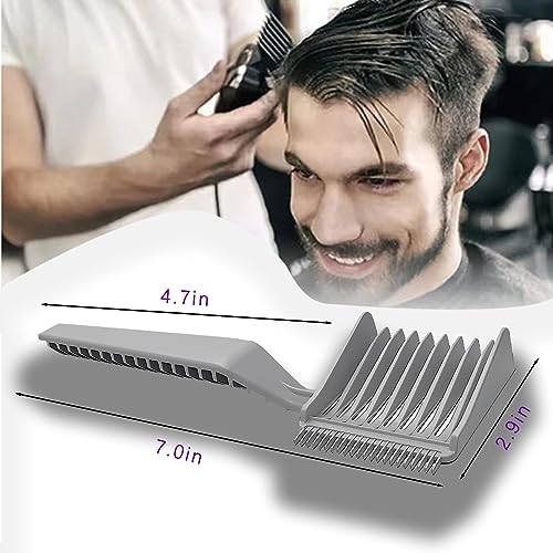 hwojjha fade comb, barber fade comb, professional hair cutting comb, compatible with all barber brandsā¦(2pcs)