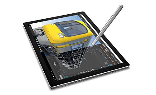 Microsoft Surface Pro 4 SU3-00001 12.3-Inch Laptop (2.2 GHz Core M Family, 4GB RAM, 128 GB flash_memory_solid_state, Windows 10 Pro), Silver