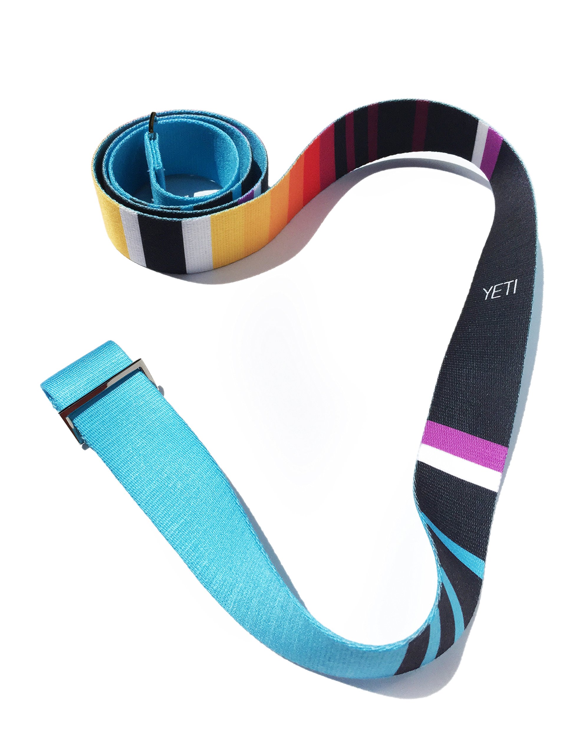 YUNE YOGA - The Horatio Yoga Carrier/Stretching Strap, Durable Two-in-One Yoga Strap, 100% Cotton with Metal Buckles