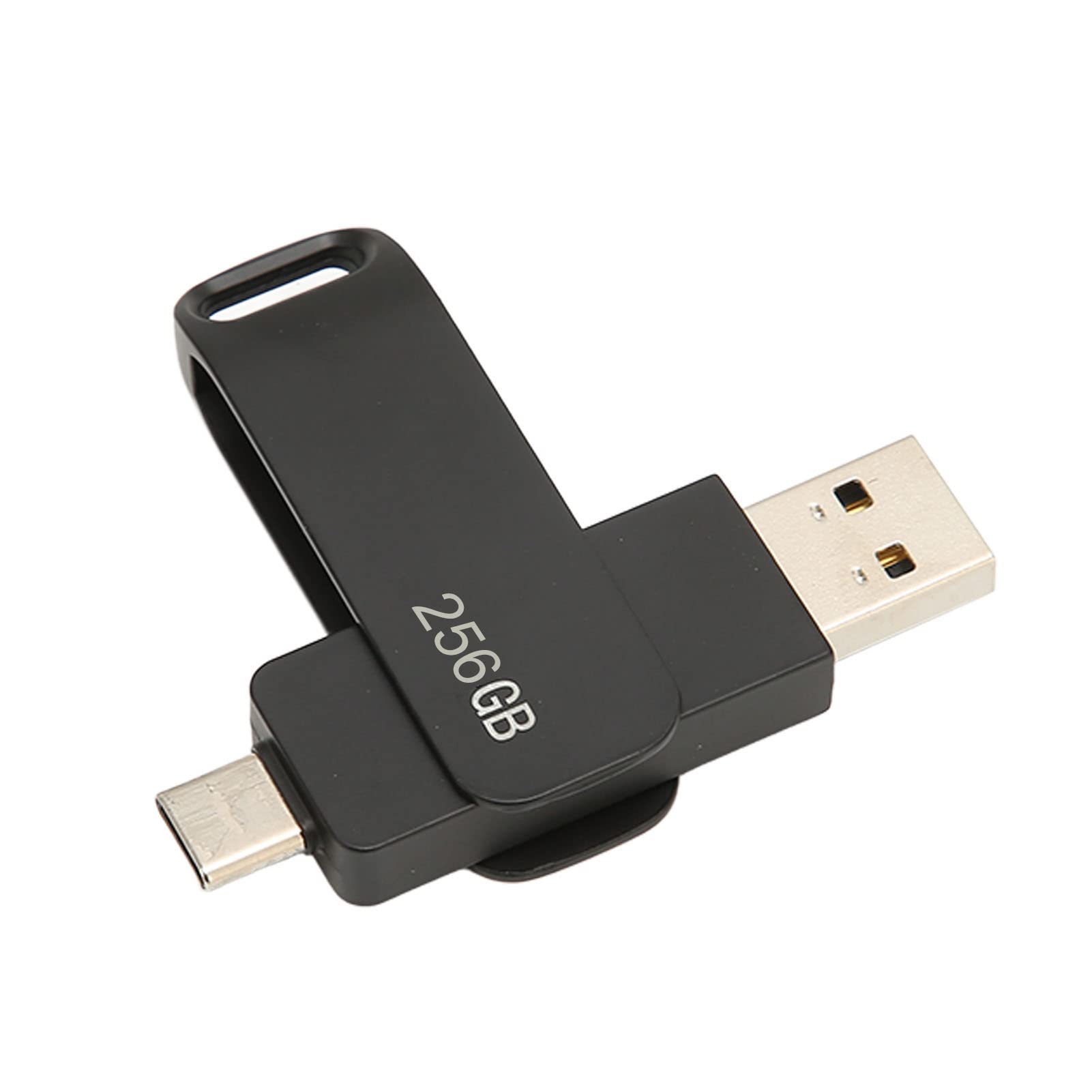 Gaoxin Photo Stick, Shockproof, Portable, Rotatable, 2 in 1, Phone Storage, Metal Material, USB 3.0 Type C 256GB