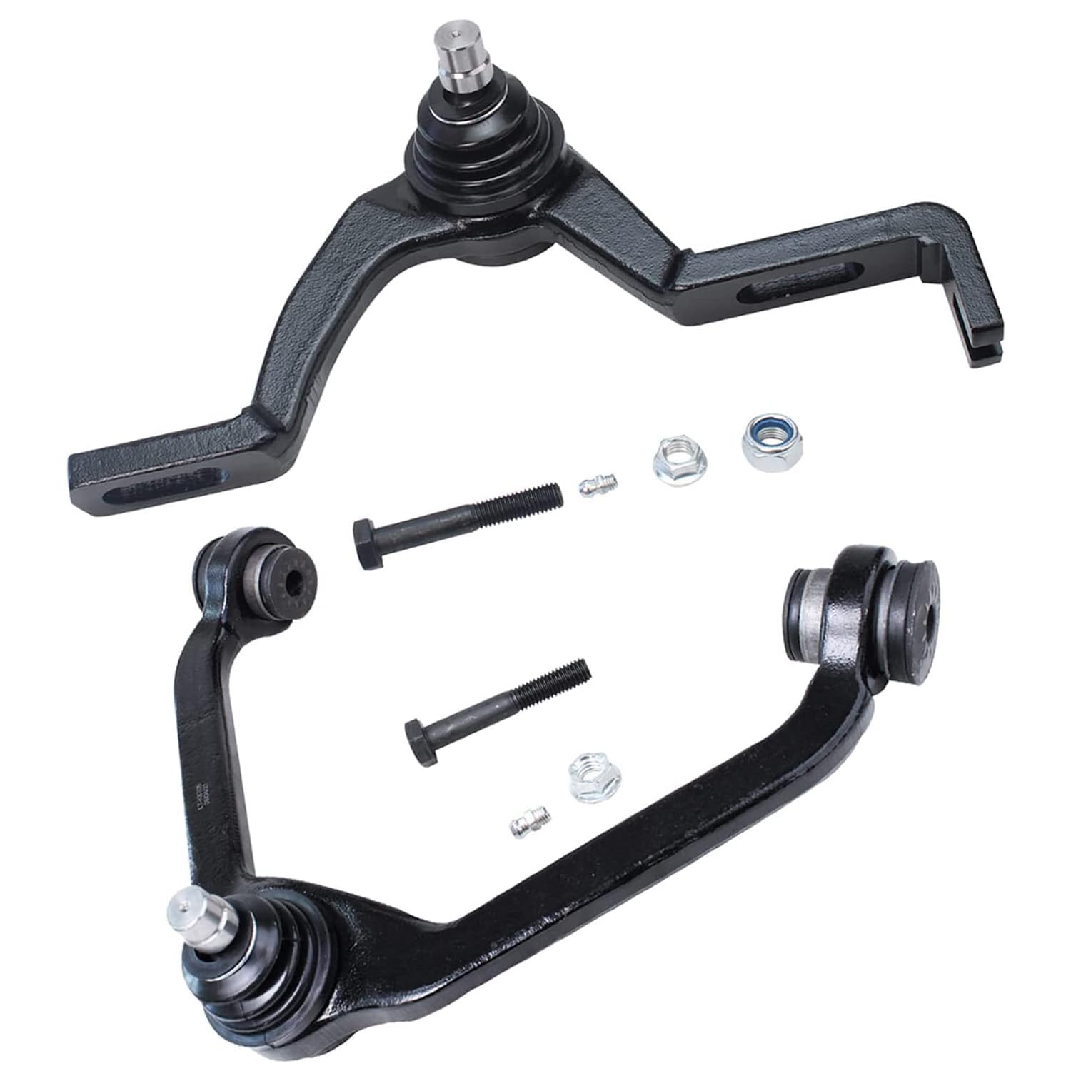 Detroit Axle - Front 8pc Control Arms Kit for Ford Explorer Ranger Mazda B2500 B3000 B4000 Mercury Mountaineer, 4 Upper & Lower Control Arms w/Ball Joints 2 Sway Bars 2 Outer Tie Rods Replacement