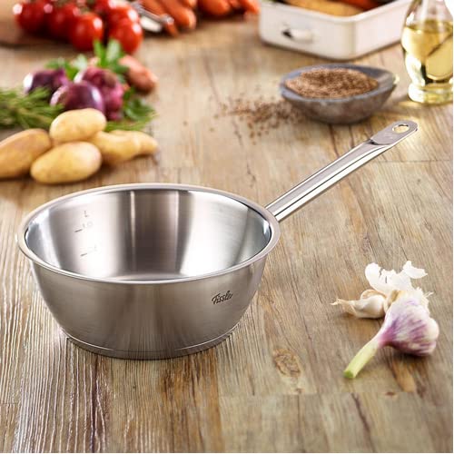 Fissler Original-Profi Collection 2019 Stainless Steel Concial Sauce Pan, 1.8 Quart