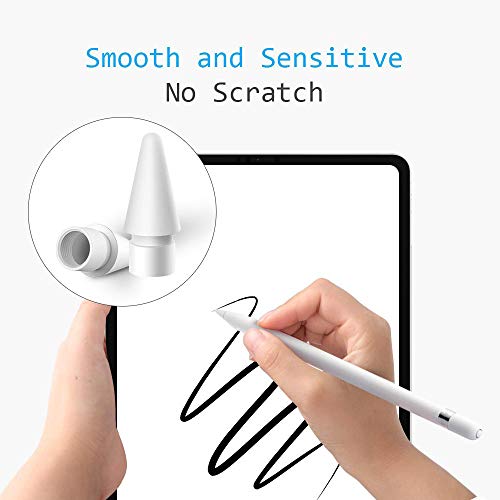 MJKOR Charging Adapter Compatible with Apple Pencil 1st,Charging Connector and Tips Replacement for iPad Pro Pen