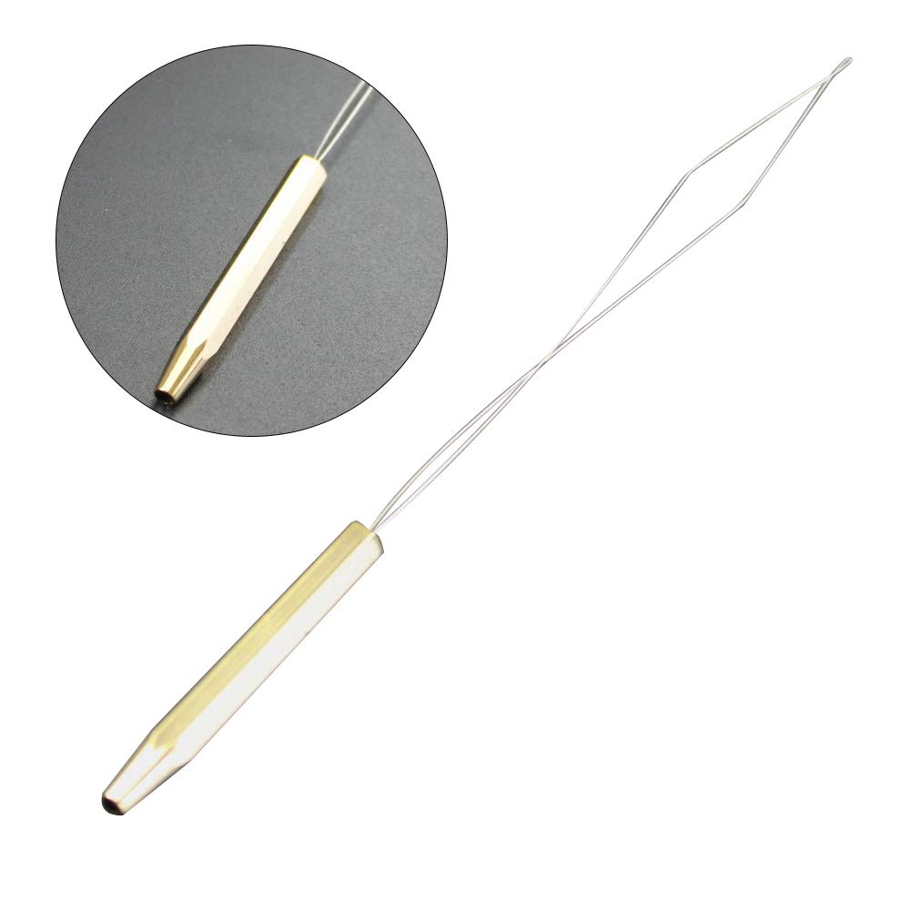 Easy to Use Professional Fishing Knot Tying Tool - Ergonomic Design, 14cm Compact and Lightweight, for Fly Fishing Enthusiasts - Quick and Easy Hook Line Knotter Tie Nail Tool Tackle