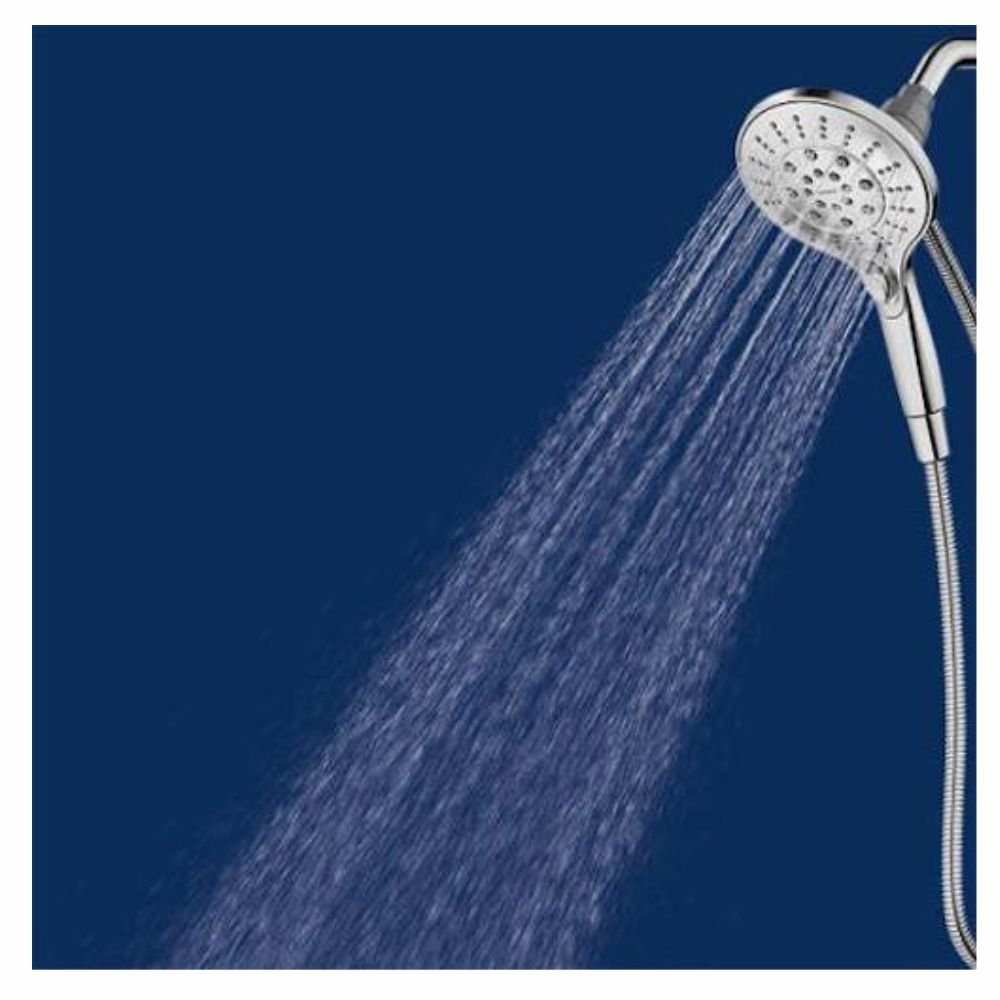 Moen 26112 Magnetix Handheld Shower Head w/ Magnetic Holder Technology โ Chrome 2 Pack