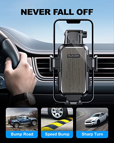 GUANDA TECHNOLOGIES CO., LTD. Cell Phone Stand, Desk Phone Holder, Upgraded Car Mount Phone Holder Dashboard Windshield