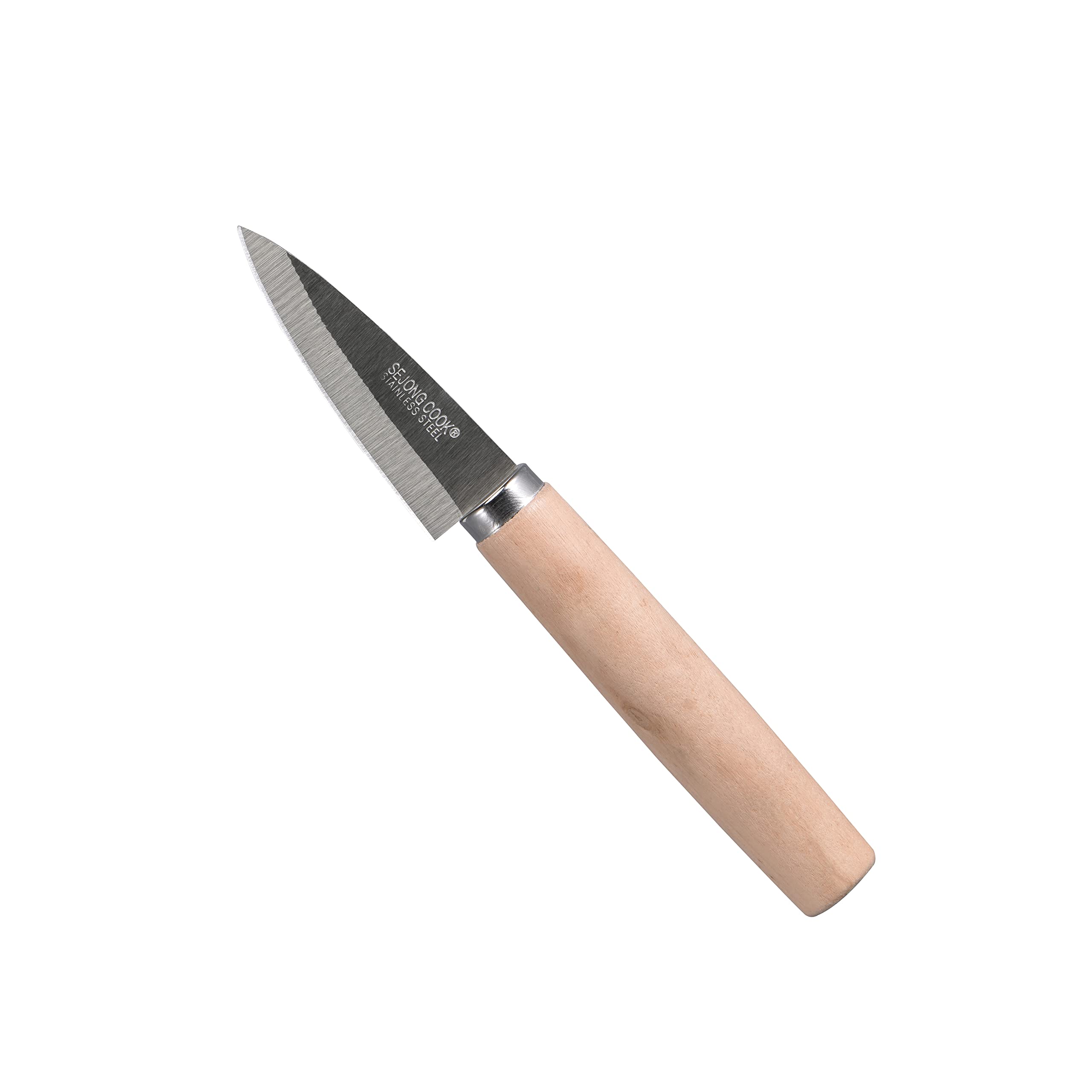 SEJONG COOK Oyster Shucking Knife, Commercial Grade Clam and Shellfish tool With Ergonomic Grip And Wood Handle, Good For Home Restaurant Kitchen And Outdoor (2.5T Stainless Steel)