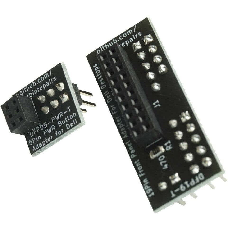 gtpartes Front Panel Header Adapter Compatible with Dell Optiplex 7010 9010 7020 9020 and Precision T1700