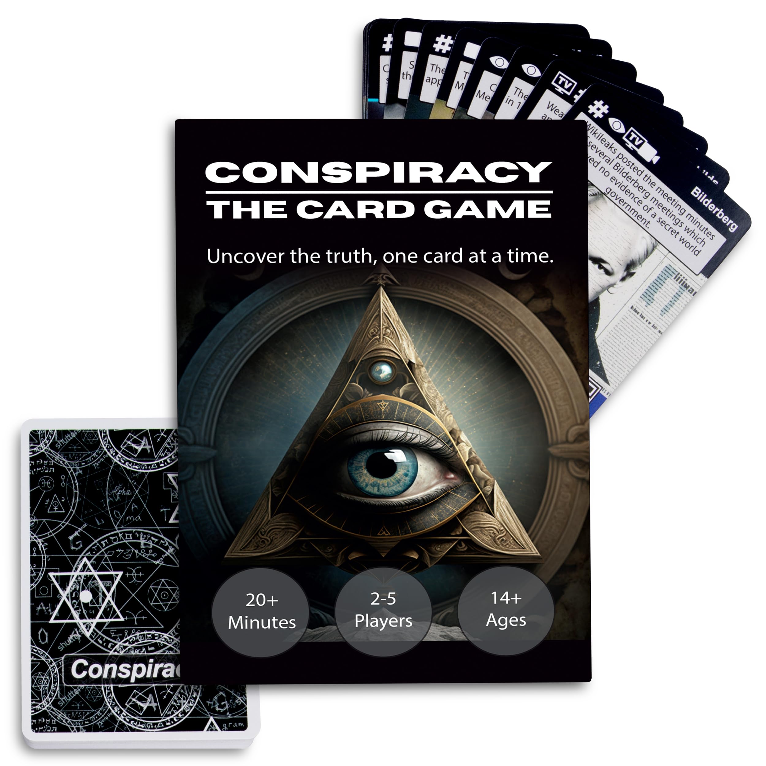 Conspiracy The Card Game | Easy-to-Play Bidding Game | Intriguing and Engaging Fun for Casual Gamers | Perfect for Family Game Night!