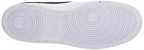 Nike Men's Court Vision Low Sneaker, White/Blackwhite, 12 Regular US