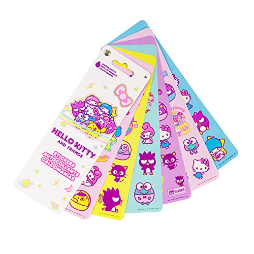 Hello Kitty Mini Backpack for Girls - Bundle with 10" Hello Kitty Backpack with Front Pocket Plus Stickers, More | Hello Kitty Backpack for Women