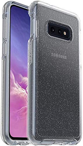 OtterBox Symmetry Clear Series Case for Galaxy S10e - Non Retail Packaging - Stardust (Silver Flake/Clear)