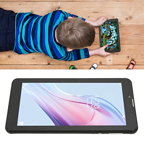 GUPE Tablet PC, 2GB 32GB 100-240V for Android10 System Kids Tablet 5GWIFI Dual Band 7 Inch IPS High Definition Large Screen Dual Camera (US Plug)