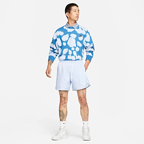 Nike Sportswear Sport Essentials Woven Lined Flow Shorts Mens, Light Marine/White, XX-Large