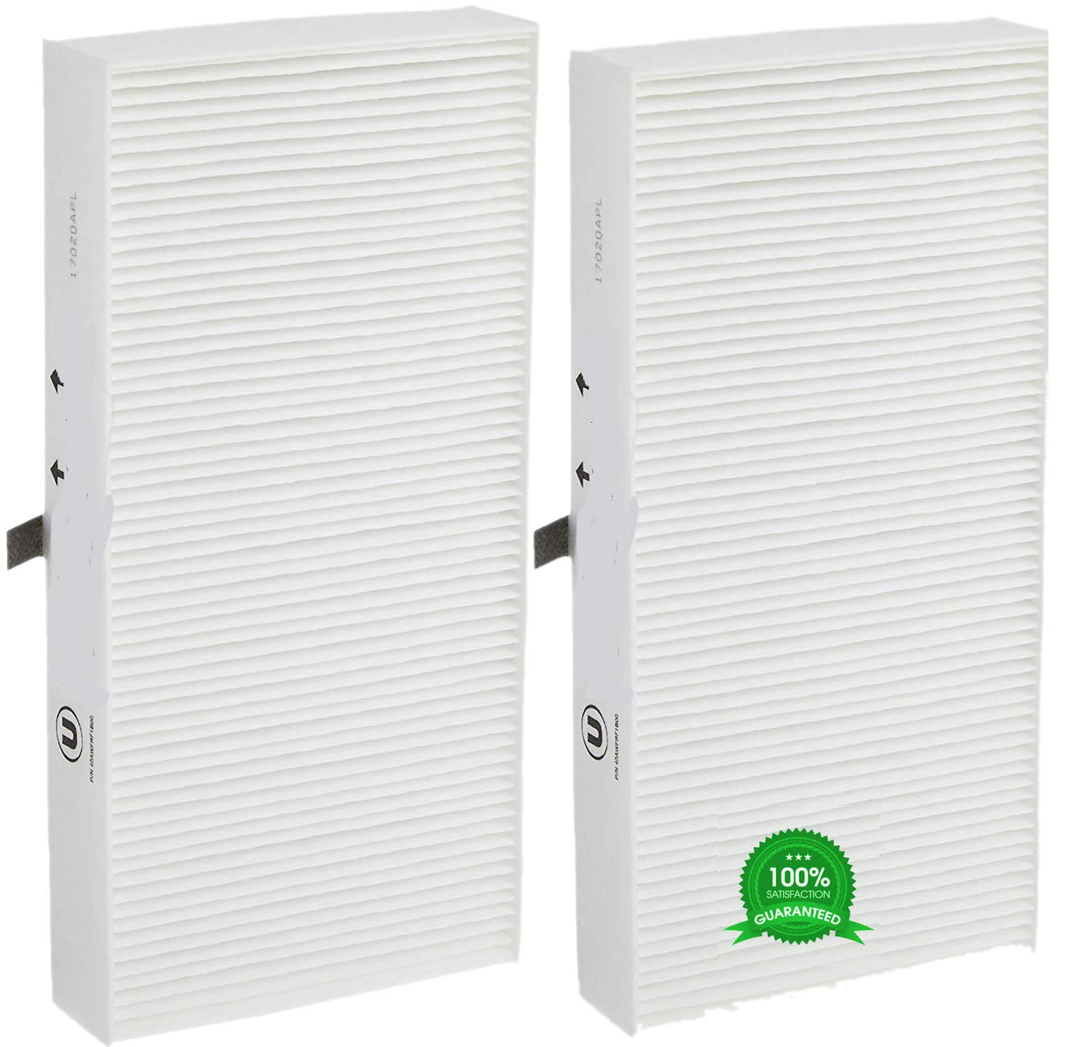 Replacement U HEPA Filter Compatible With Febreze FRF102B and Honeywell Filter U, HRF201B, HHT270, HHT270W, HHT290 Air Purifer
