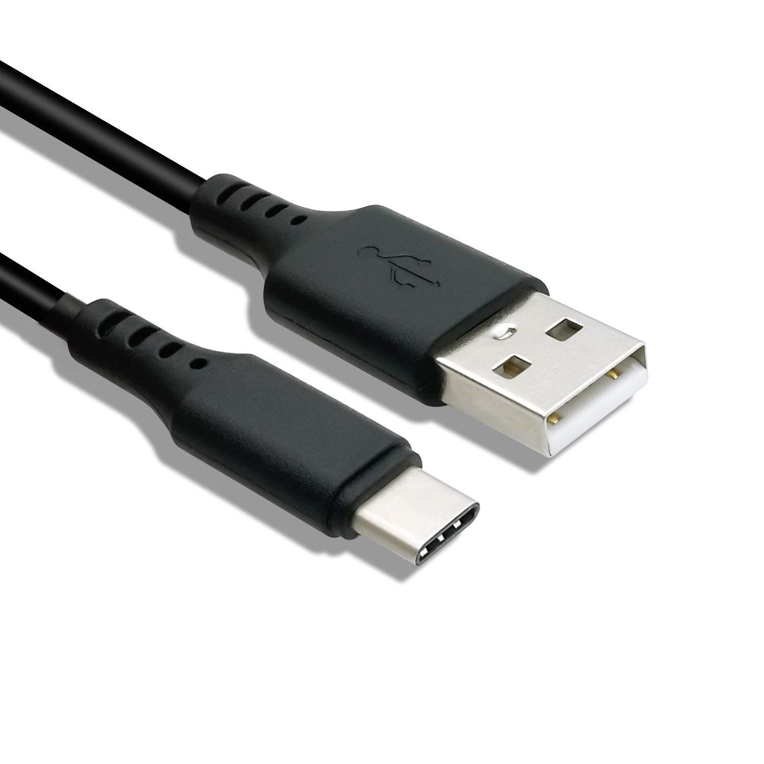 Replacement USB Type C Charging Cable Power Supply Cord Compatible with Nintendo Switch Samsung Galaxy S9 S8 Note 8 MacBook LG V20 V30 OnePlus 5 3T & other USB Type C Devices (1.8m/Black)