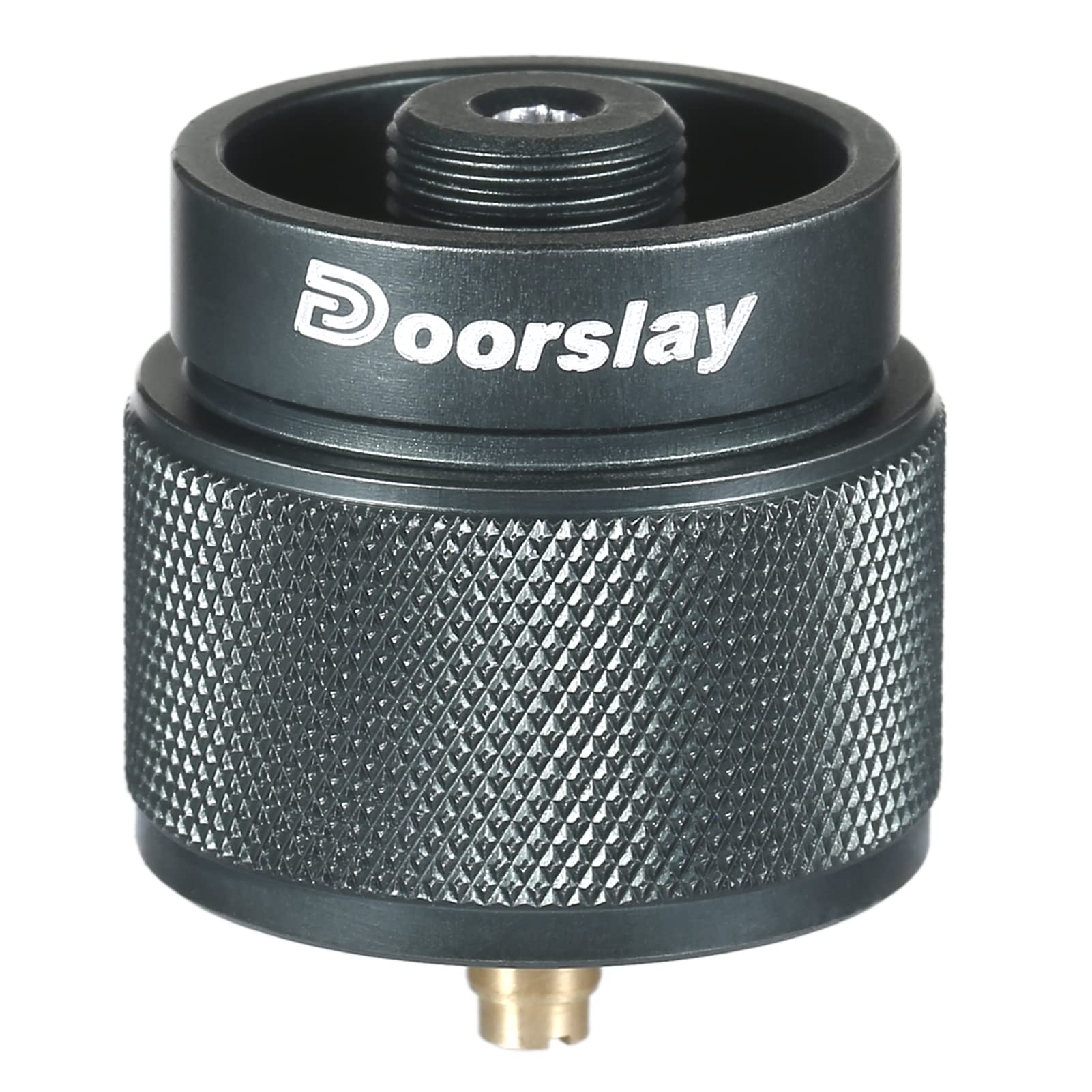 Doorslay Camping Stove Adapter 1L Outdoor Propane Small Tank Input EN417 Lindal Valve Output
