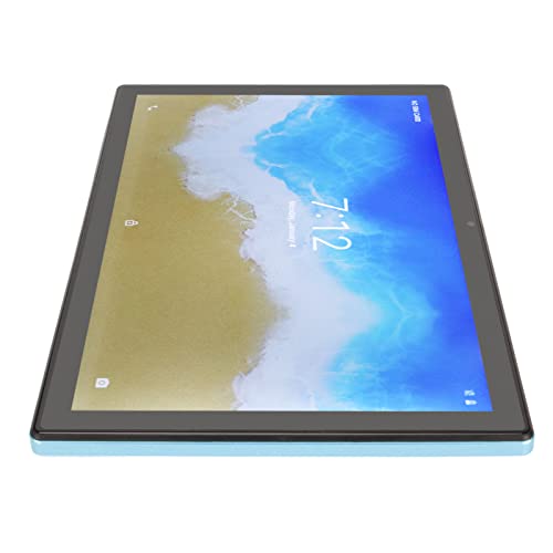 FOTABPYTI Octa Core CPU Tablet Blue 5G WiFi 8GB RAM 128GB ROM 10.1 Inch Tablet 5800mAh Battery 100-240V to Work (US Plug)