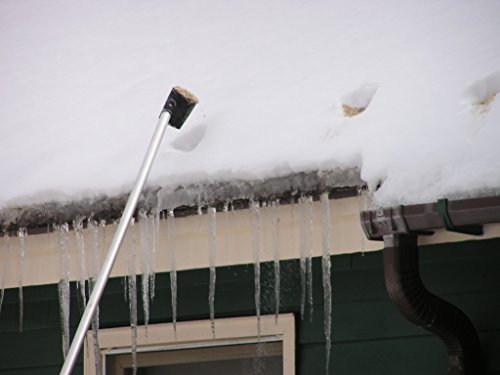 ICE MELT Cup First TIME Home Owners: Prevent ICE DAMS, USE The ICE MELT Cup, Threaded Handle
