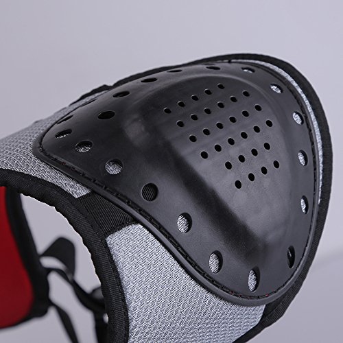 ZZ Lighting Kids Chest Protector Body Armor Vest Protective Gear for Dirt Bike Snowboarding Motocross Skiing, L