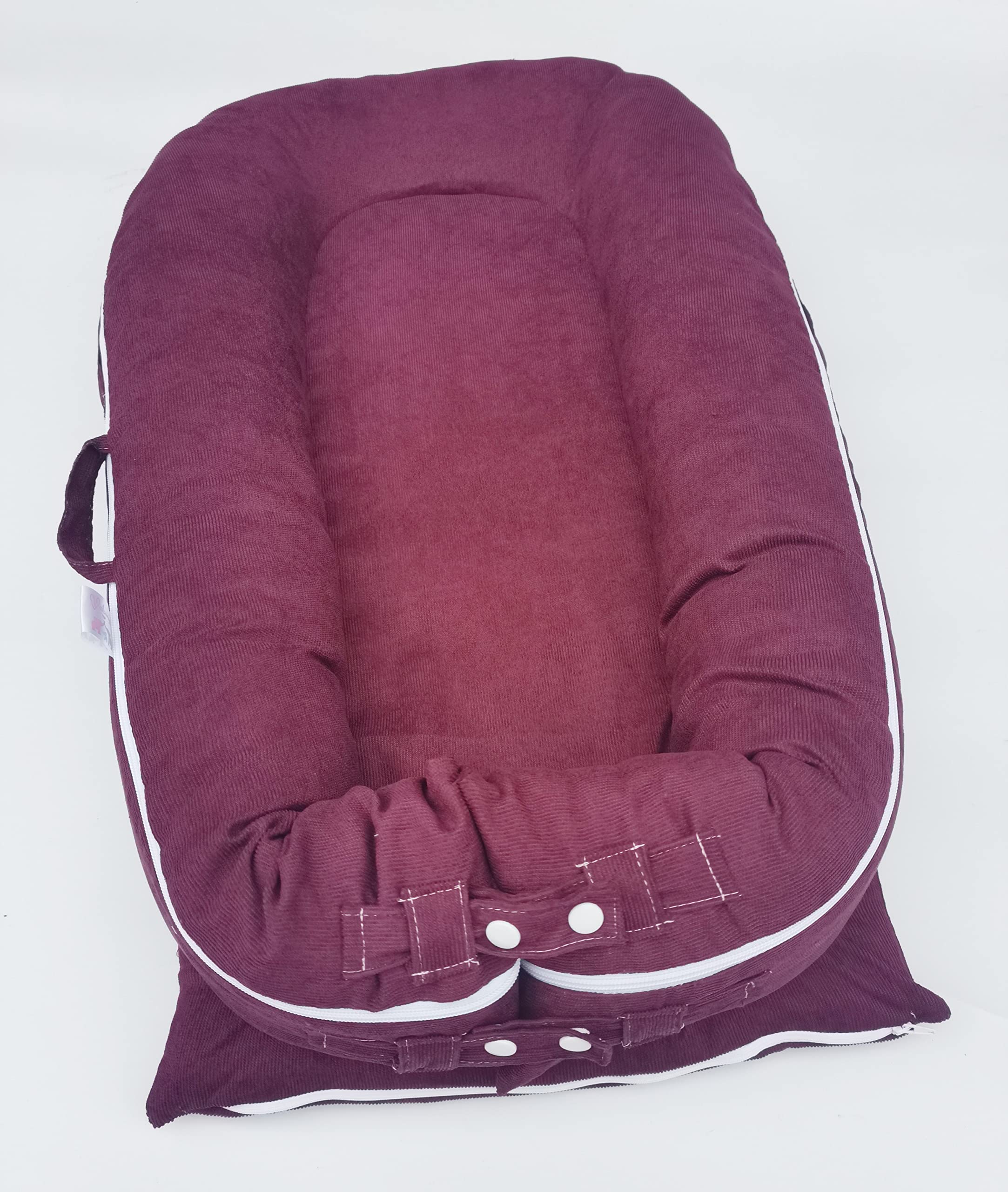 valsonix Baby pod nest Corduroy Cover [fits Dockatot Deluxe+] (Charcoal)