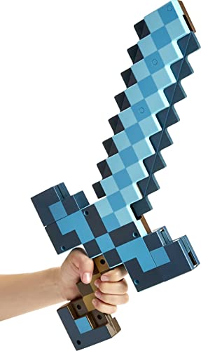 Minecraft Toys, Sword and Pickaxe, Minecraft Game Transforming Kid size Role-play Accessory (Amazon Exclusive)