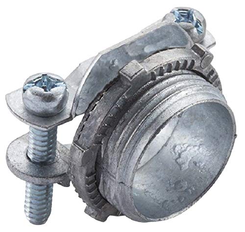 Halex β 3/8 Inch Non Metallic Twin Screw Clamp Connectors β 05103B β 100 Per Pack