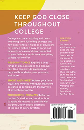 The College Survival Guide for Christian Women: 5-Minute Devotions for Strength, Reflection, and Calm