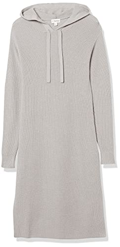The Drop Women's Claudia Cuddle Hoodie Midi Dress, Porpoise, M