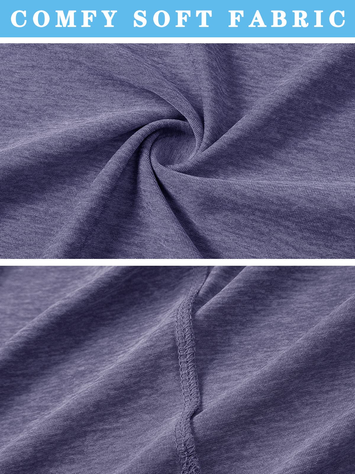 EKLENTSON Plus Size Tops for Women Activeweawr Sports Solid Loose Fit Sweatshirt Purple