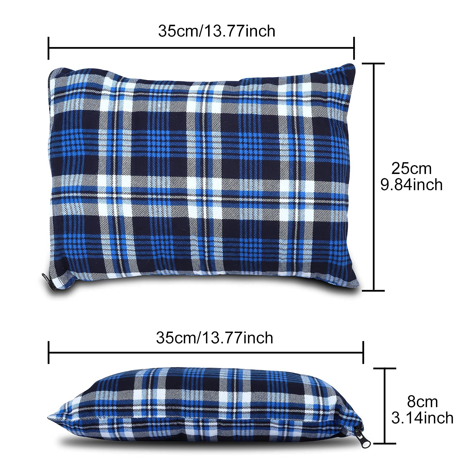 Double Sleeping Bags for Adults Waterproof Couple Two 2 Person Sleeping Bags for Camping Backpacking Hiking with 2 Pillows & Compression Sack Lightweight 3 Seasons Queen Size with Flannel Liner