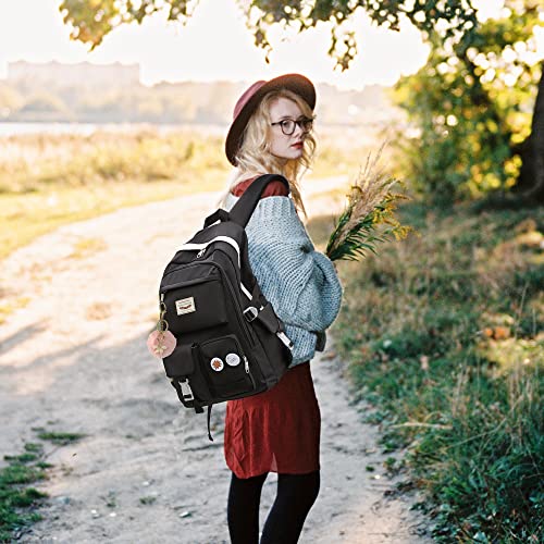 HIDDS Laptop Backpack 15.6 Inch Bundle Women Purse College School Bag Baby Diaper Backpacks Large
