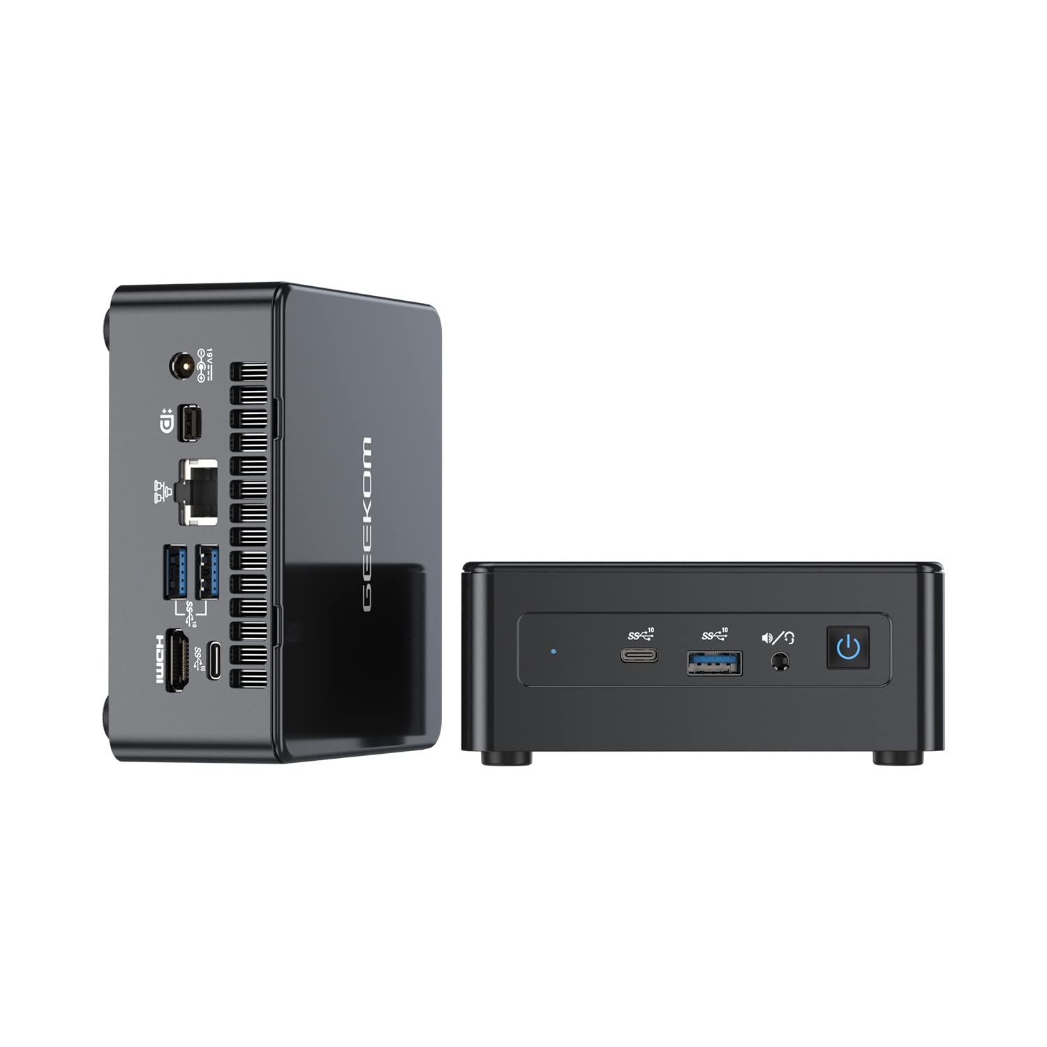 GEEKOM Mini PC, Mini IT8 SE Mini Computer with i3-8109U(Up to 3.6 GHz), 8GB Dual DDR4 256G SSD Windows 11 Pro Small Desktop Computer, Support 4K UHD, Dual WiFi, BT, HDMI for Office/Study/Home