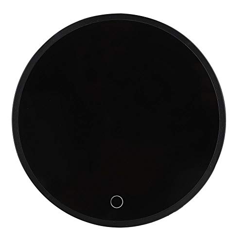 Fdit Coffee Mug Warmer Beverage Warmer Plate Desktop Heated Coffee Tea Waterproof Touch for Coffee Tea Milk(US-Black)