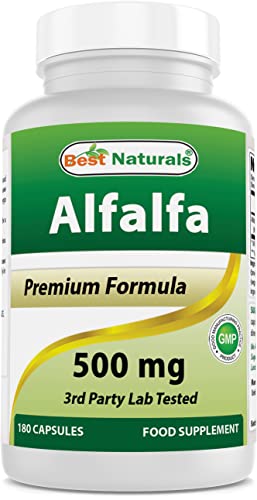 Nova Nutritions Alfalfa 500 mg 180 Capsules