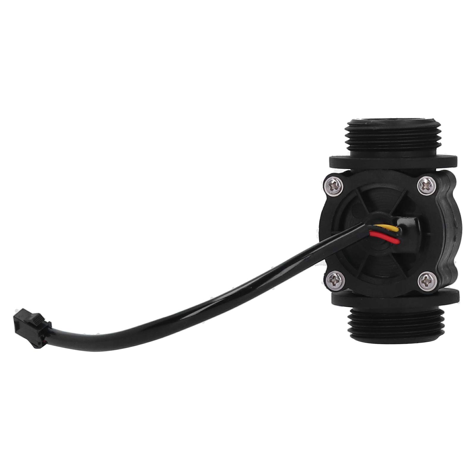 Hall Flowmeter, Water Flow Meter Black for Water Heaters