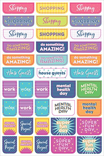 Peter Pauper Press Essentials Weekly Planner Stickers (Set Of 575 Stickers)