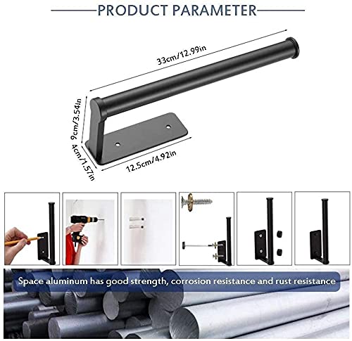 Kitchen Paper Roll Holder Paper Towel Rack Dining Table Kitchen Paper Roll Holder Vertical Paper Towel Storage Rack