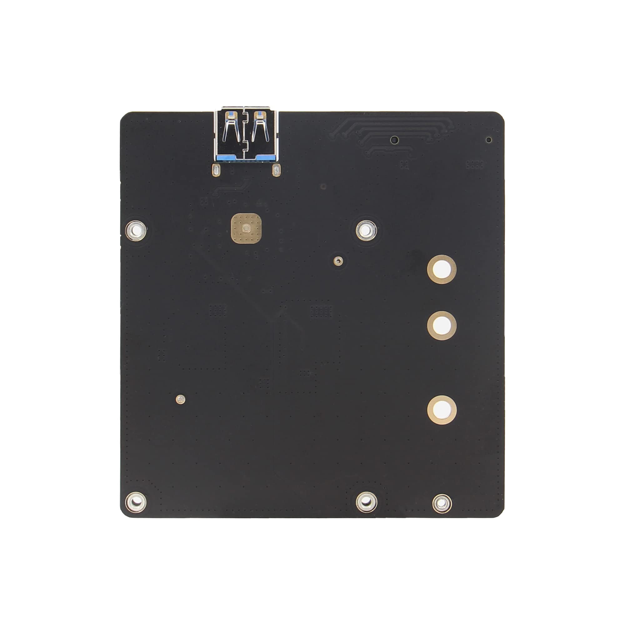 Geekworm for Raspberry Pi 4 NVME HAT, X876 V1.1 NVME M.2 SSD Storage Expansion Board UASP Supported Compatible with Raspberry Pi 4 Model B Only Support Key-M 2280 SSD