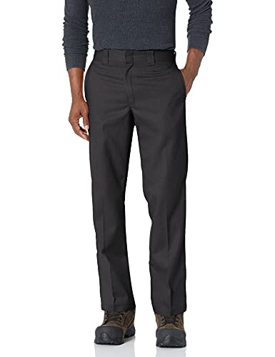Dickies Men's Flex Work Pant, Black v1, 42W x 30L