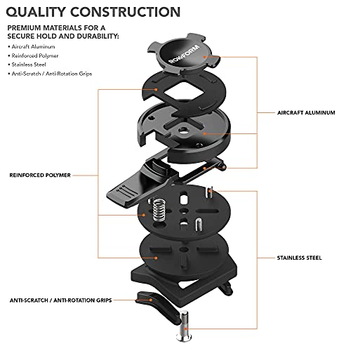 Rokform - iPhone 13 Mini Crystal Case + Universal Bike Phone Mount