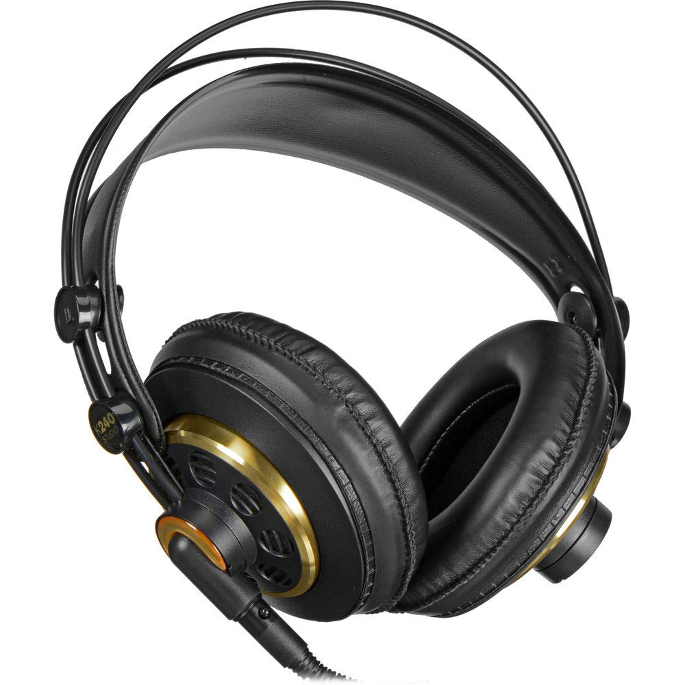 Roland VR-4HD HD AV Mixer with AKG K 240 Studio Pro Semi-Open Stereo Headphones & XLR Cable Bundle