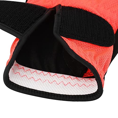 LAPooh Golf Glove Pack 1 Pcs Mens Golf Glove Left Hand 3D Mesh Non-Slip Micro Fiber Green Orange Purple Golf Gloves Men Golf Gloves (Color : 1 Pcs Left Hand P, Size : 26 X-Large)