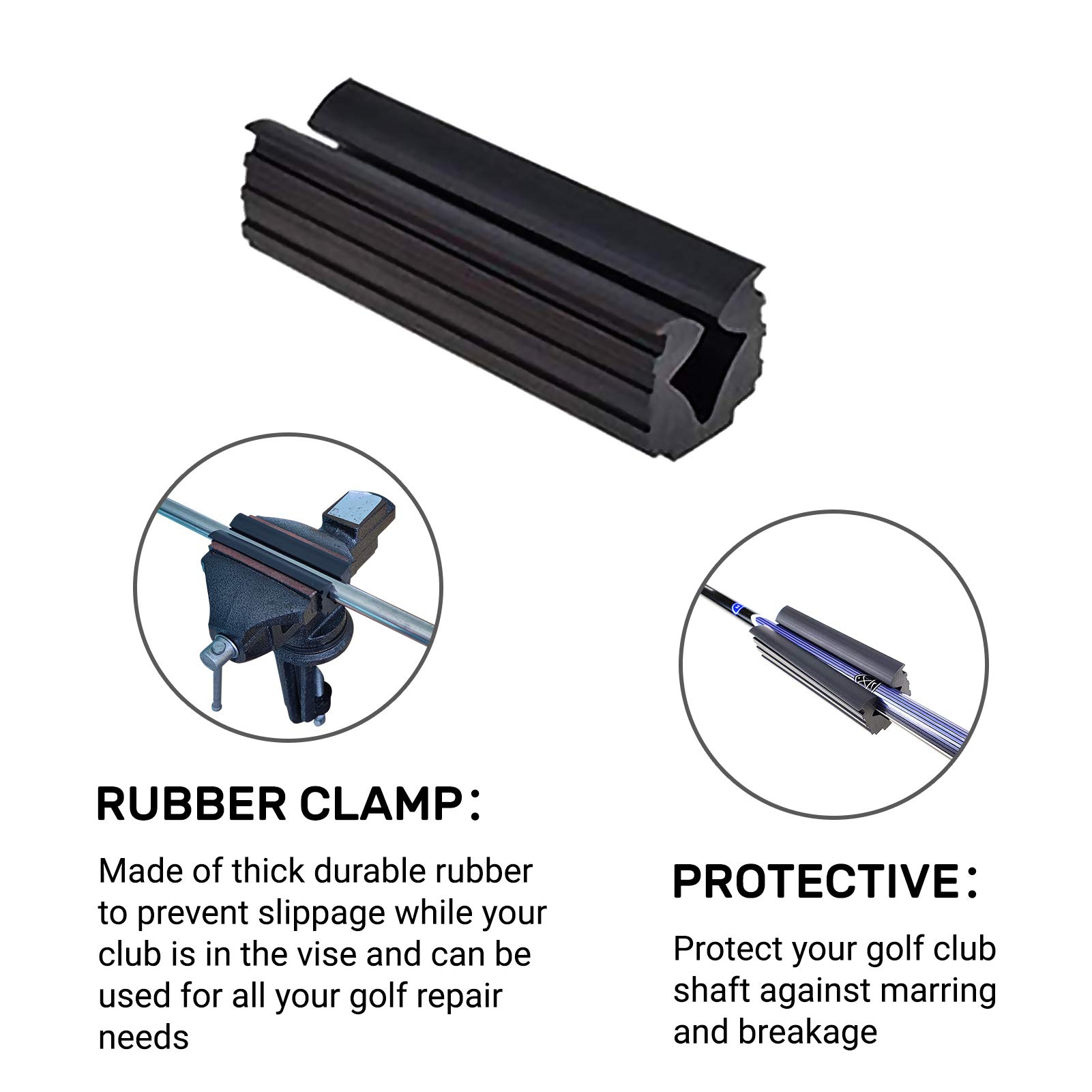 EAGLE WORK Golf Regriping Kits with 15 Scrim-Backed Tapes, 5oz Solvent