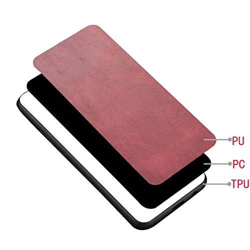 Phone Case for Infinix Hot 12i, Case for Infinix Hot 12i Cow-Like PU Leather Style Protector Cover, Non-Slip Shockproof Cover for Infinix Hot 12i Case
