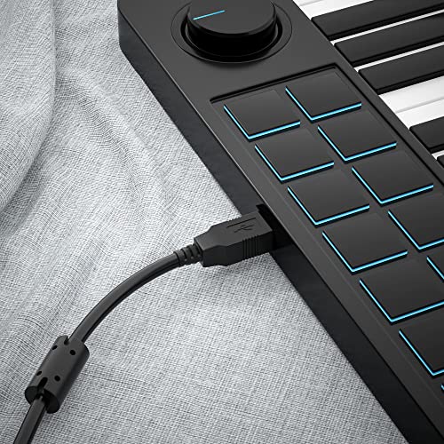 DigitalLife USB Type-A to B MIDI Interface Converter Cable for MID Music Instruments (1m/3.3ft)