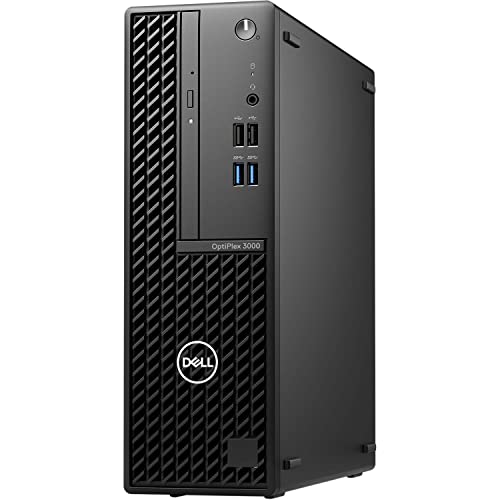 Dell OptiPlex 3000 SFF Small Form Factor Desktop Computer - 12th Gen Intel Core i3-12100 4-Core up to 4.3 GHz CPU, 32GB RAM, 512GB NVMe SSD + 12TB HDD, Intel UHD Graphics 730, DVD-RW, Windows 11 Pro