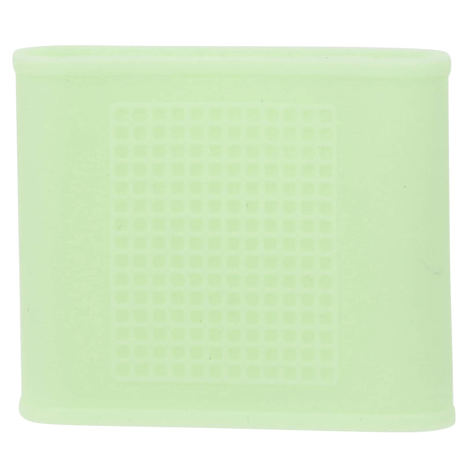 Dilwe 5pcs Finger Sleeve, Rubber Nonslip Golf Finger Sleeve Golf Accessory Specially Designed to Reduce Finger Injuries(Ladies-Light Green)