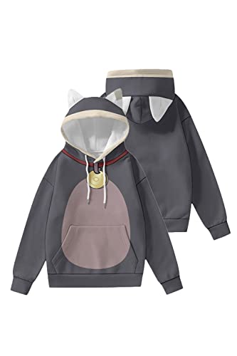 Roocnie The Owl House King Hoodie Cosplay Anime Pullover TOH Season 3 Sweatshirt for Adult XXL