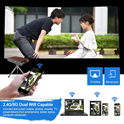 FZZDP Video Projector Home Theater Movie Full 720p Resolution Led Freeshiping Home Cinema Projector for Smartphone